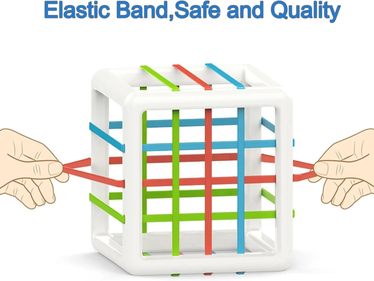 Elastic Cube Baby Shape Sorting Toy – Style Phase Home