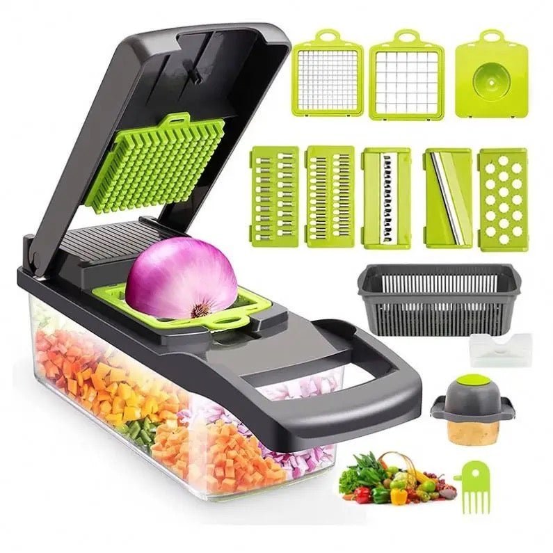 14 PC Multifunctional Vegetable Chopper – Home Phase