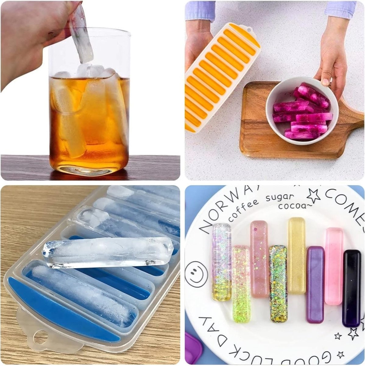 1PC Silicone Ice Stick Tray – Home Phase