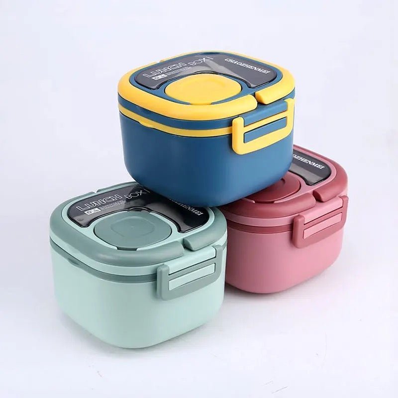 3 Layer Stackable Bento Lunchbox – Home Phase