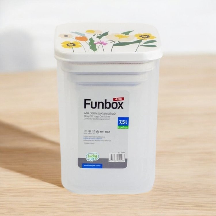 4PC Hobby Life Funbox Deep Storage Set – Home Phase