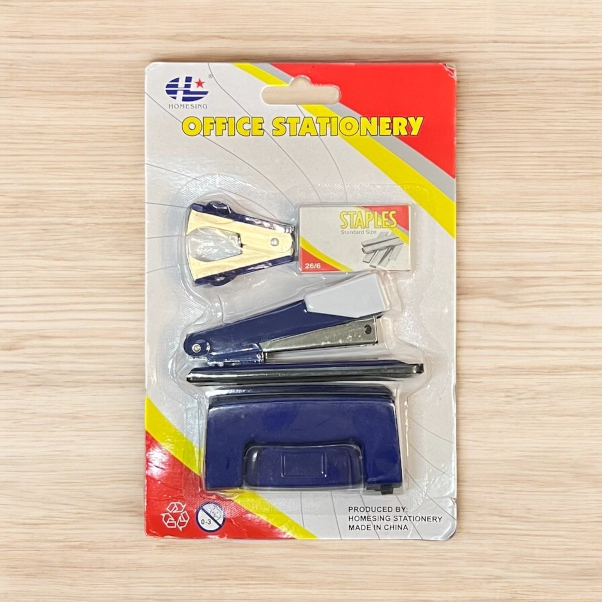 4PC Office Staple & Punch Set – Home Phase