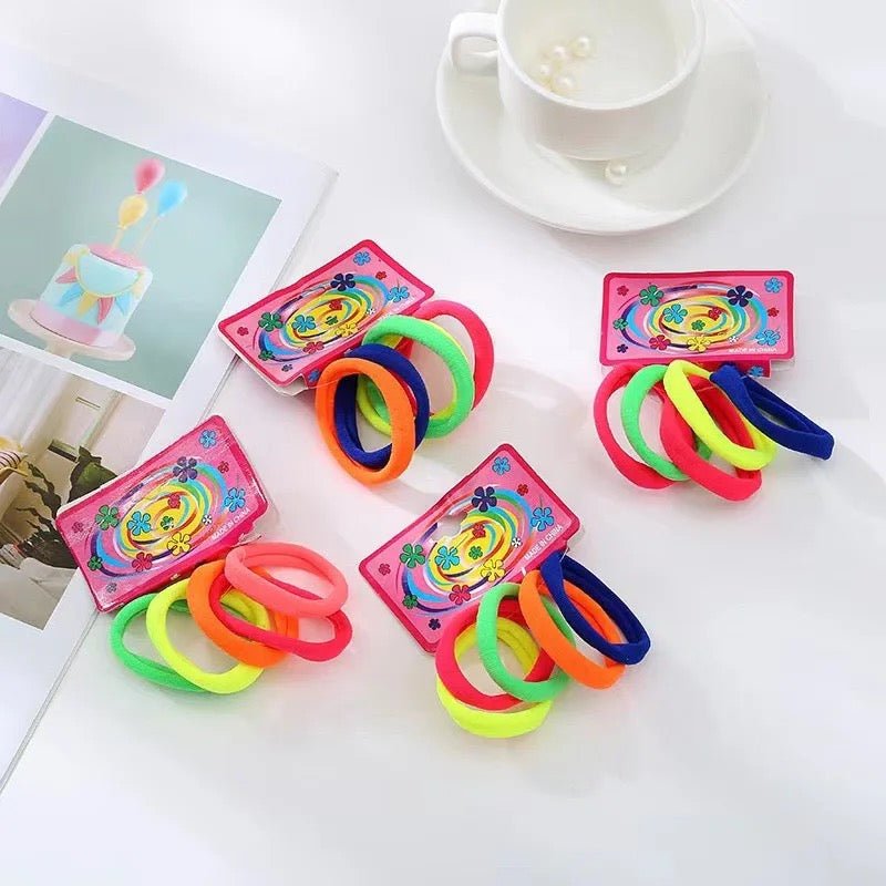 6 PC Rainbow Hair Band Set – Home Phase