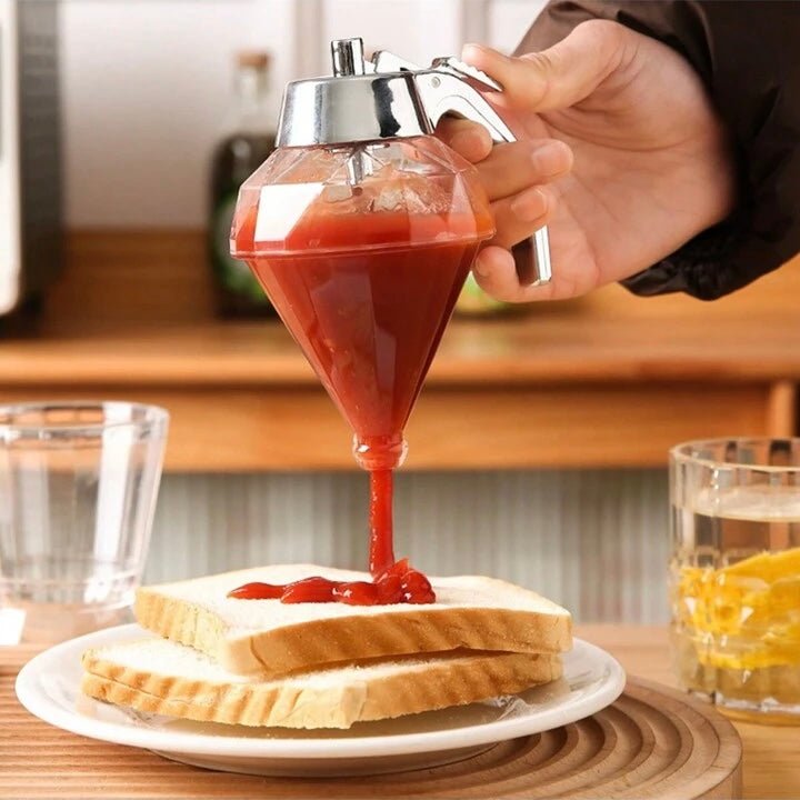 Diamond Shaped Syrup/Honey Dispenser – Home Phase