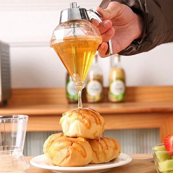 Diamond Shaped Syrup/Honey Dispenser – Home Phase