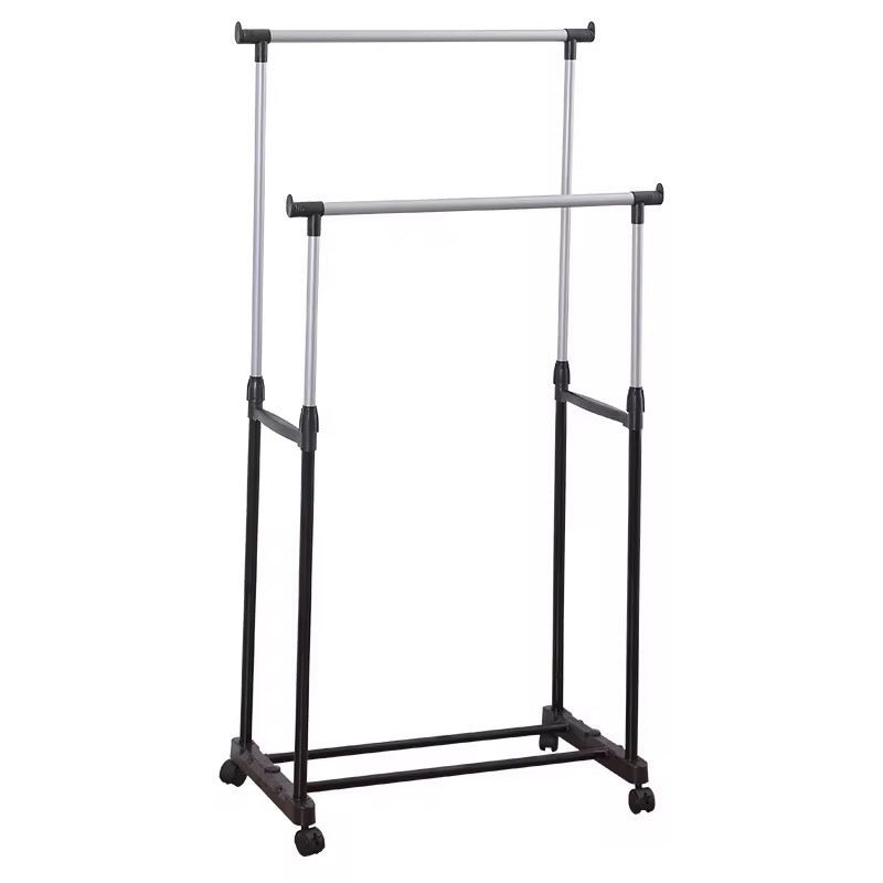 Double Pole Telescopic Clothes Rack – Home Phase