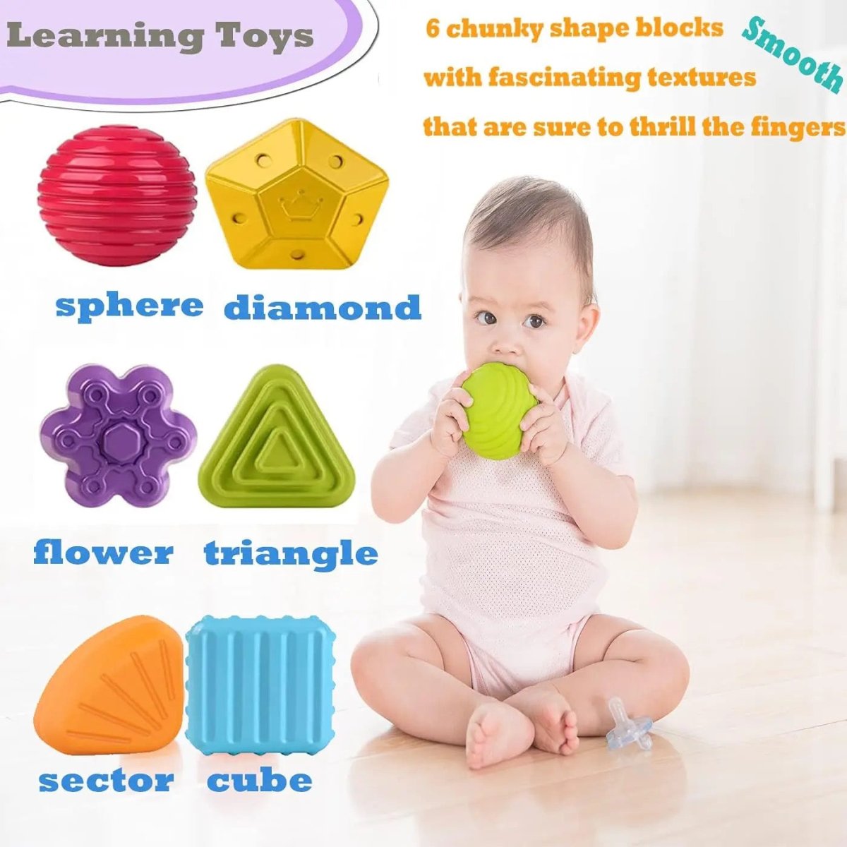 Elastic Cube Baby Shape Sorting Toy – Style Phase Home