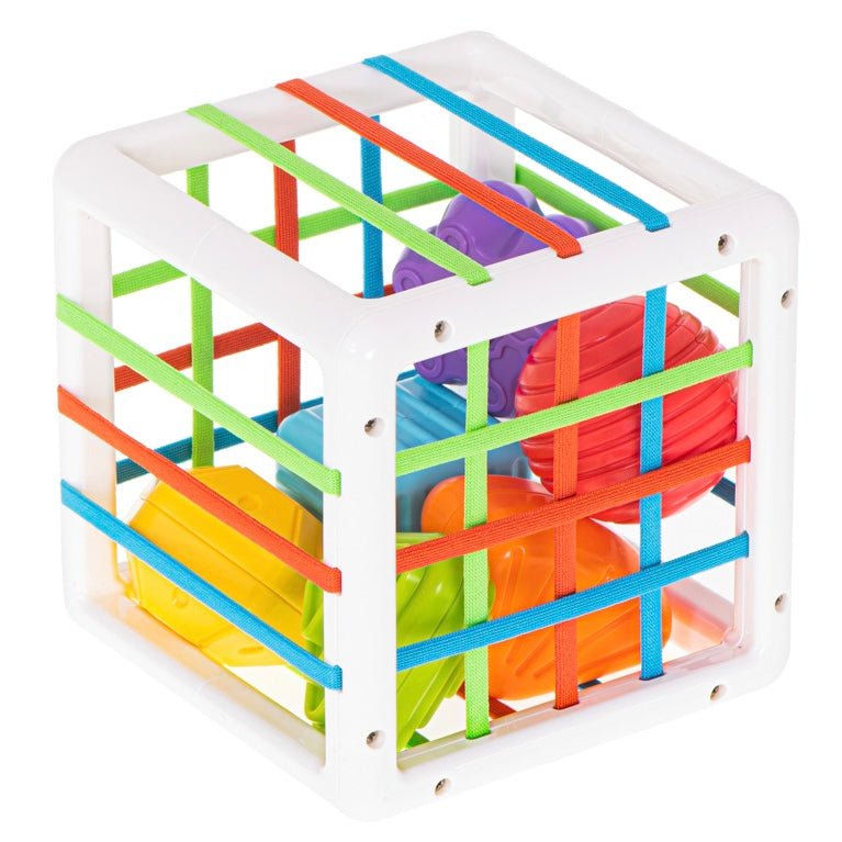 Elastic Cube Baby Shape Sorting Toy – Style Phase Home