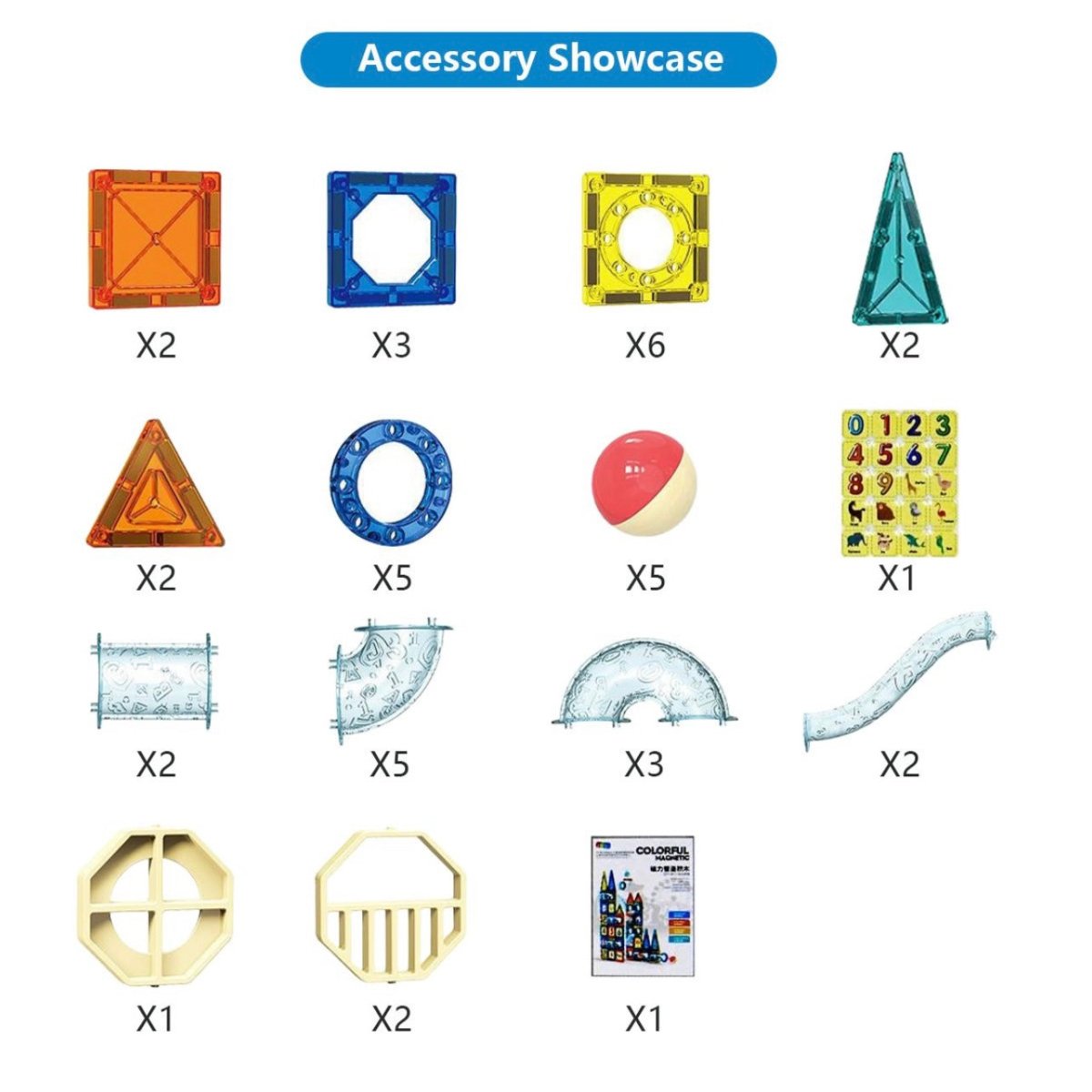 Kid Toy Magnetic Pipeline Building Blocks - 73 Piece – Home Phase