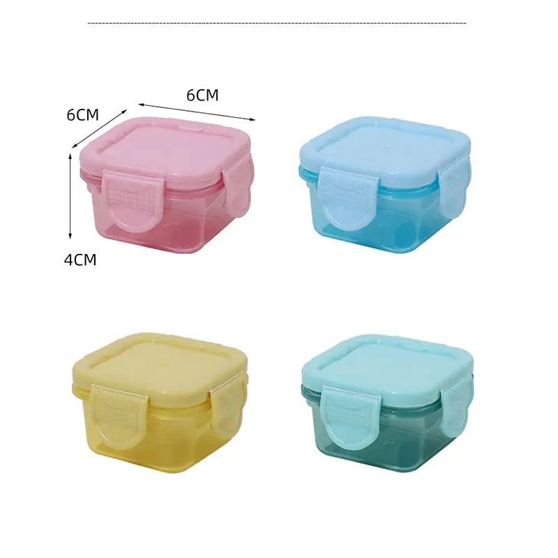 Mini Airtight Clip Storage Containers - 6 Pack – Style Phase Home