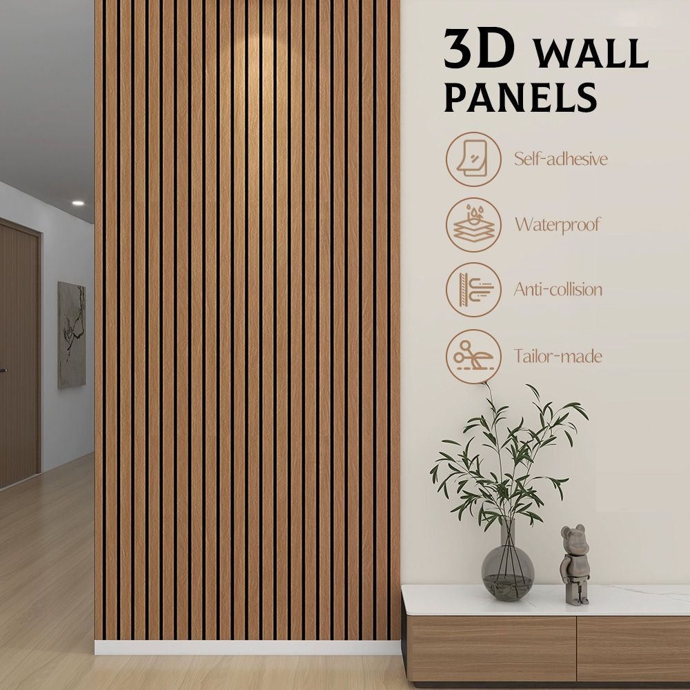Modern 3D Peel & Stick Wall Panel - 60 cm x 300 cm – Home Phase
