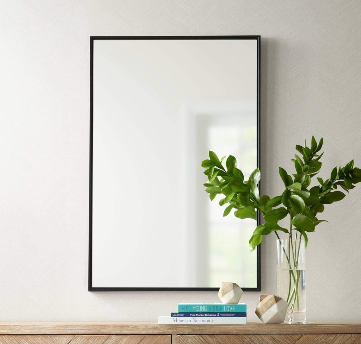 Modern Rectangle Mirror - 60 x 40 cm – Home Phase