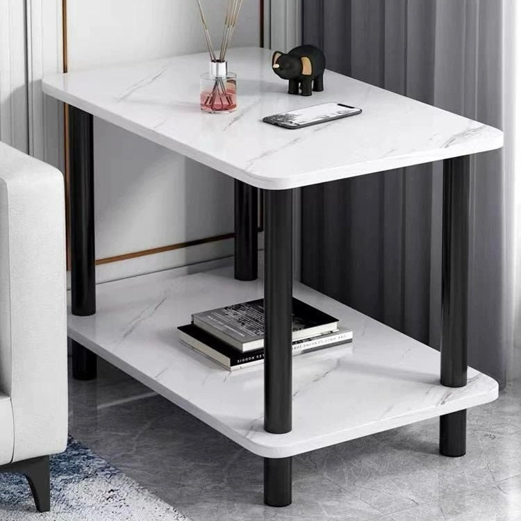 Nordic Marble Coffee Side Table - 60 x 30 x 53 cm – Home Phase