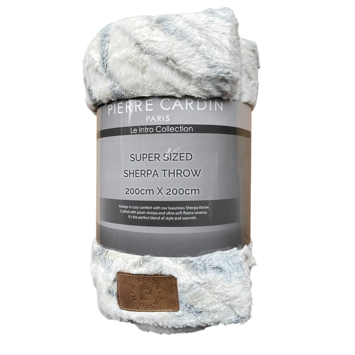 Pierre Cardin Super Soft Sherpa Throw - 200 x 200 cm – Home Phase