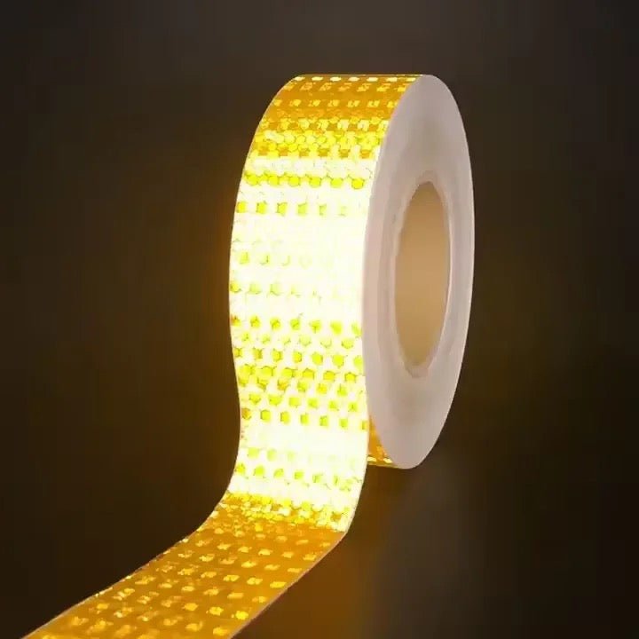 Reflective Orange Honeycomb Design Tape – Home Phase