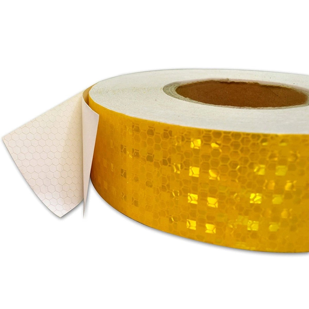 Reflective Orange Honeycomb Design Tape – Home Phase