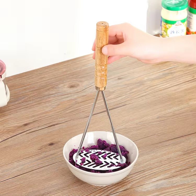 Wooden Handle Potato Masher – Home Phase