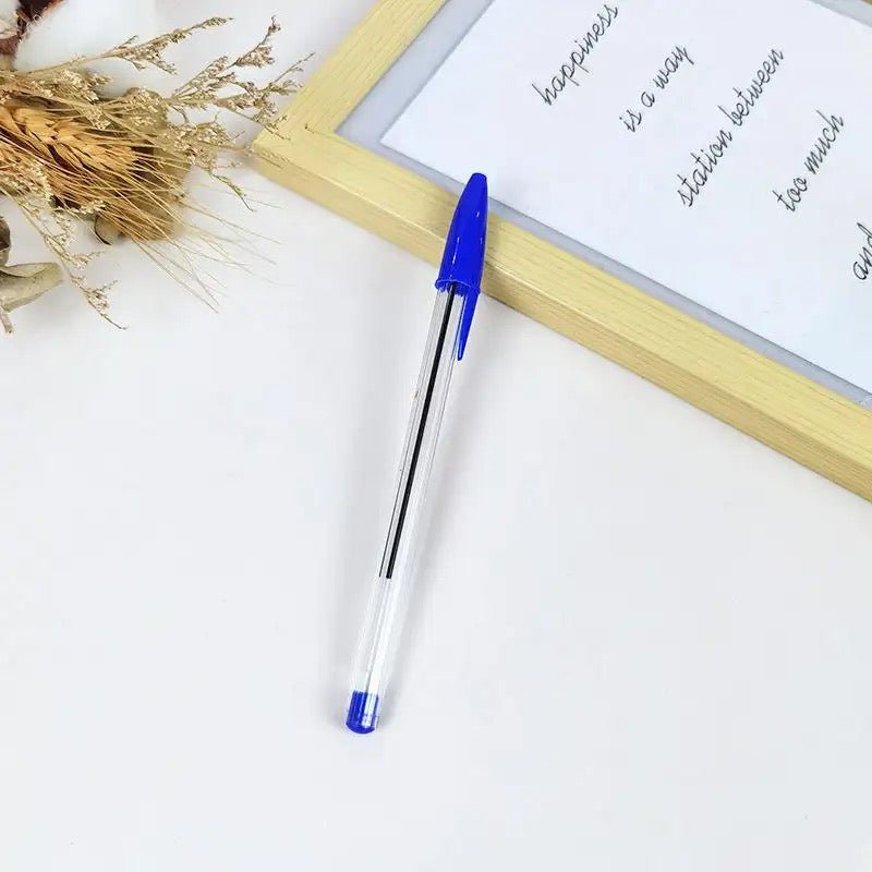 10 Pack Ball Point Capped Pens – Home Phase