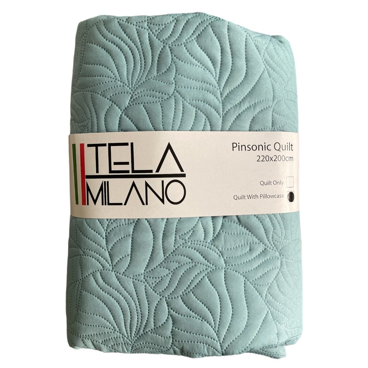 3PC Tela Milano Pinsonic Quilt Set - Queen – Style Phase Home