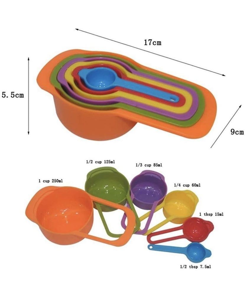 6 PC Nested Measuring Cup Set – Home Phase