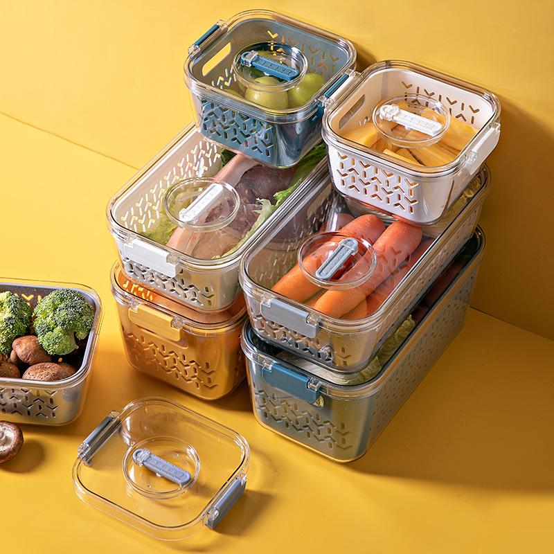 Acrylic Storage Box with Drainer – Home Phase