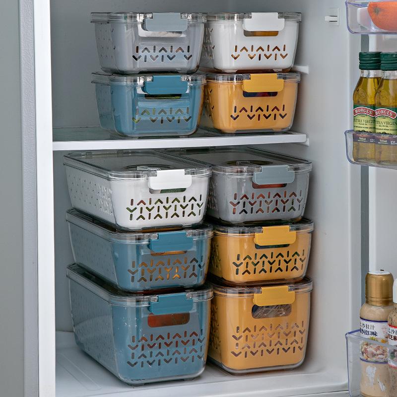 Acrylic Storage Box with Drainer – Home Phase