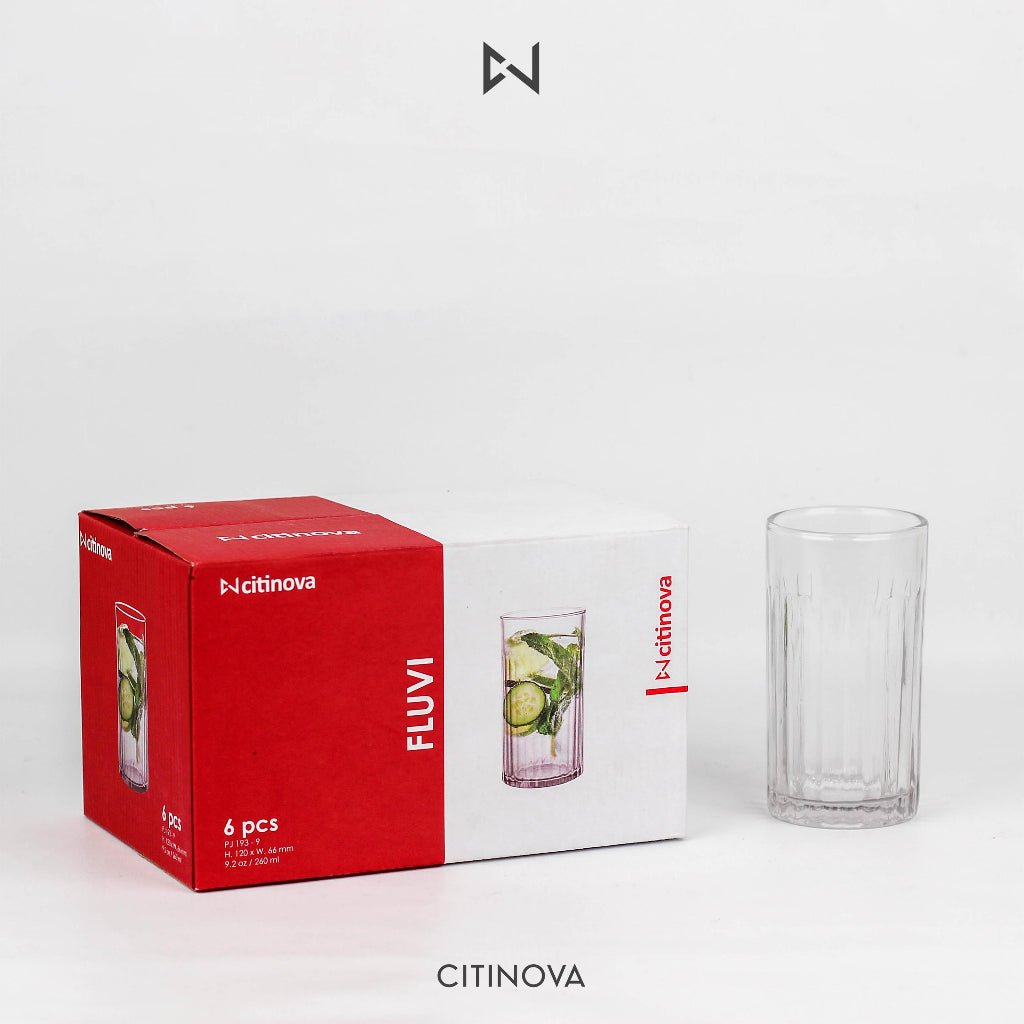 Citinova Fluvi Glass - Pack of 6 – Home Phase