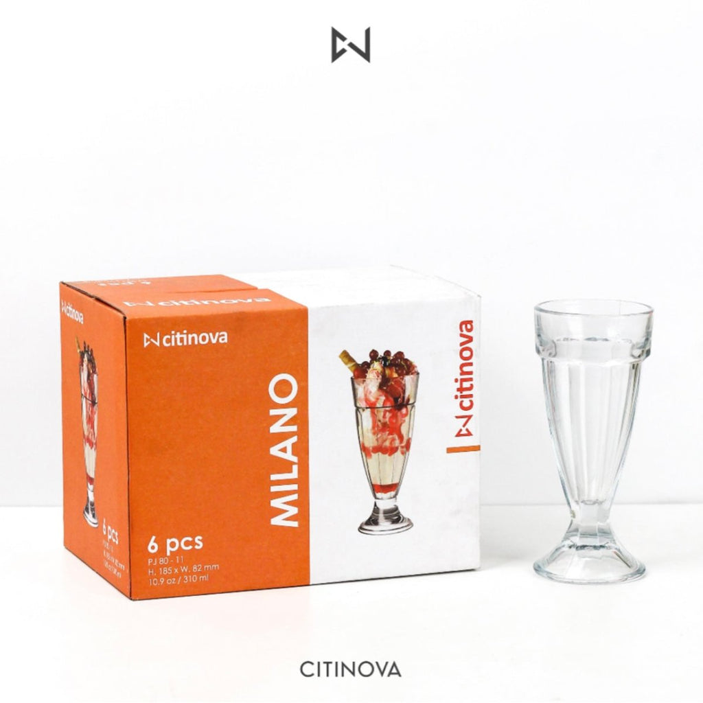 Citinova Milano Glass - Pack of 6 – Home Phase