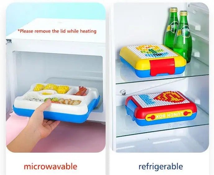 DIY Kids Block Lunch Box – Home Phase