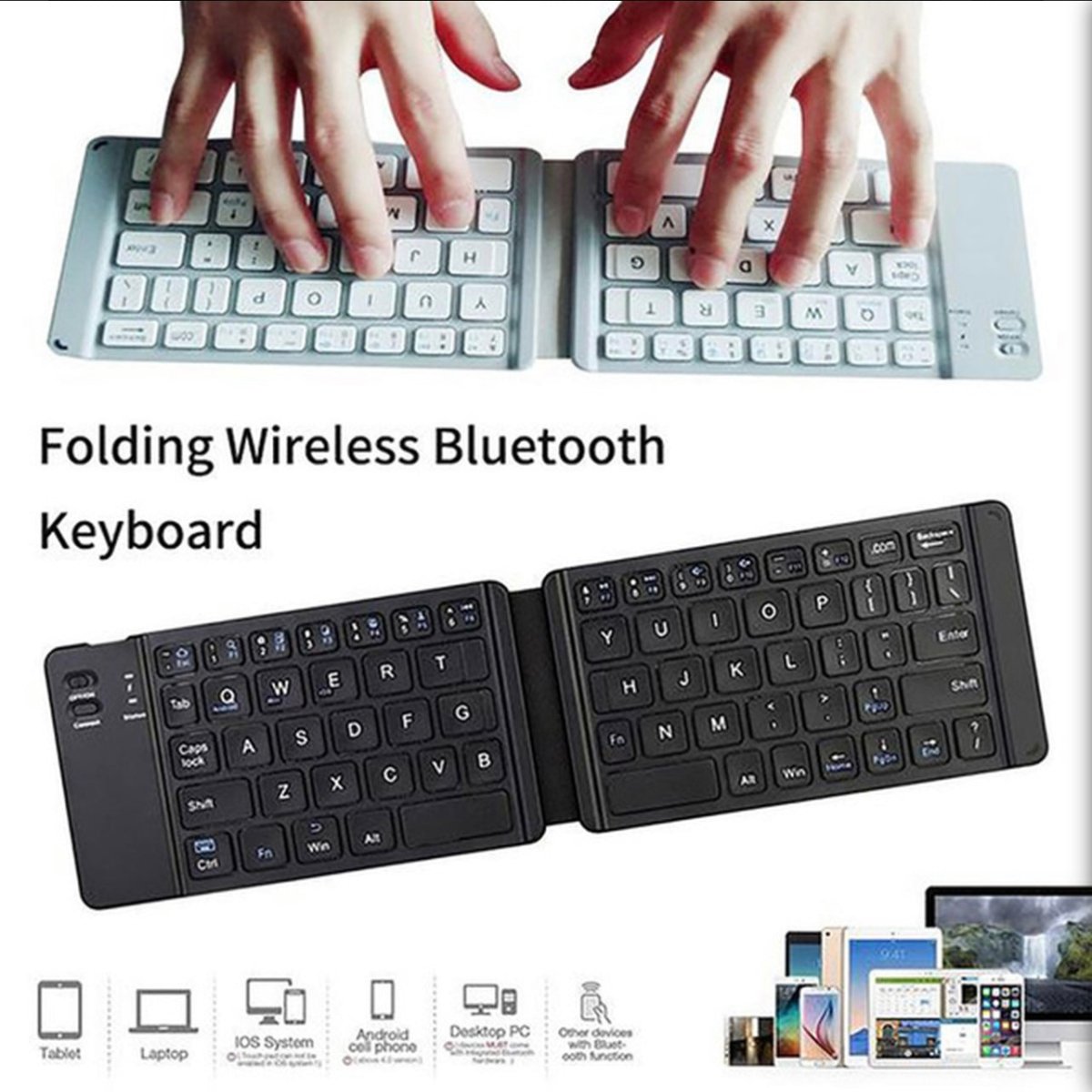 Foldable Wireless Bluetooth Keyboard – Home Phase