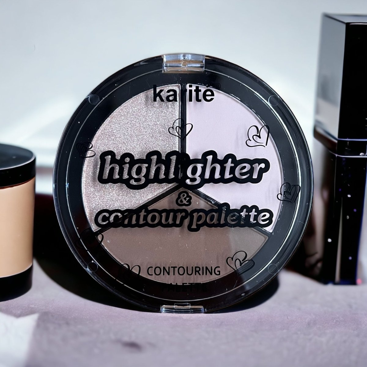 Highlighter & Contour Powder Palette – Home Phase