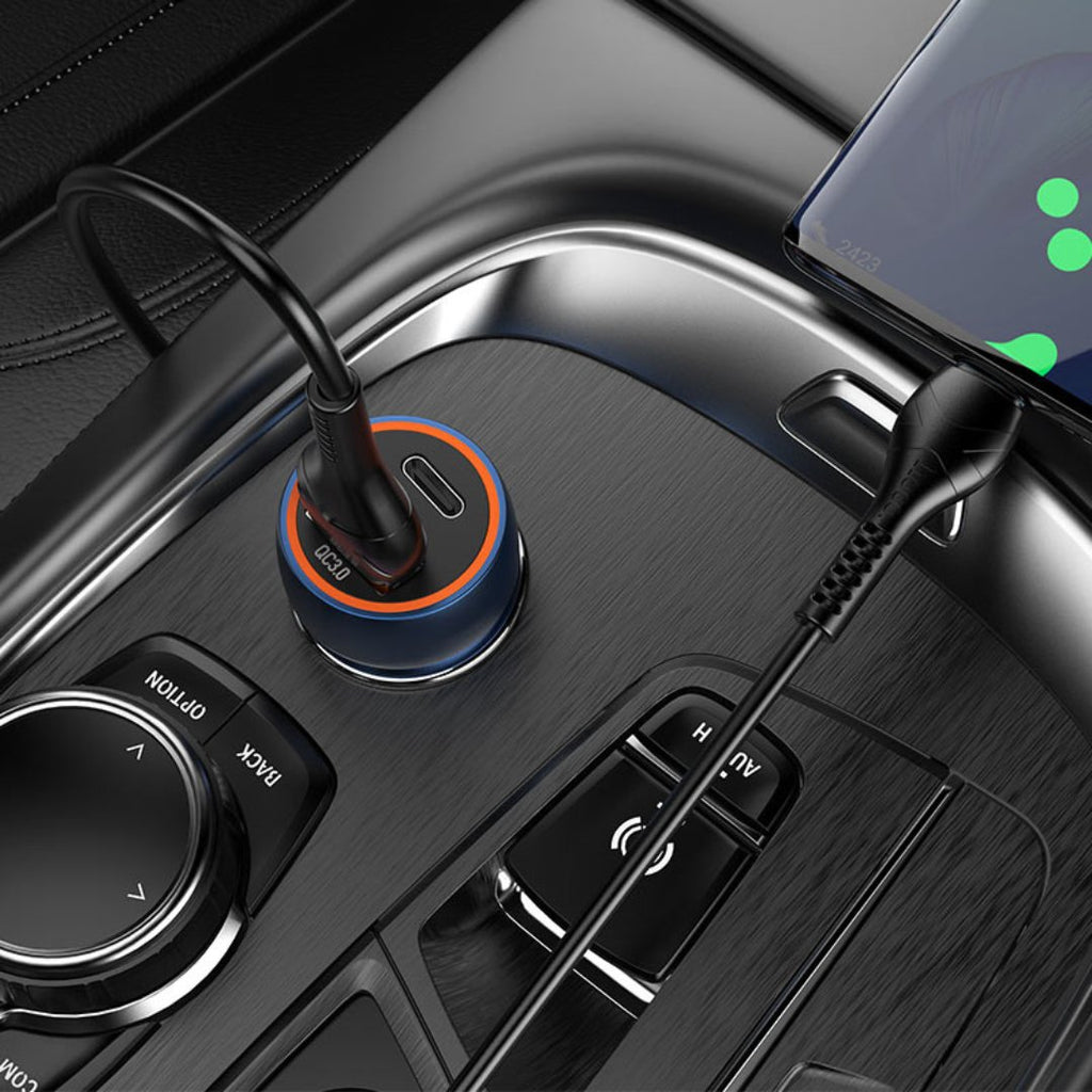 Hoco Z46A Dual Port Car Charger – Home Phase