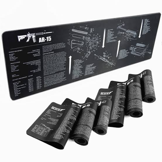 Large Gun Blueprint Mousepad – Home Phase