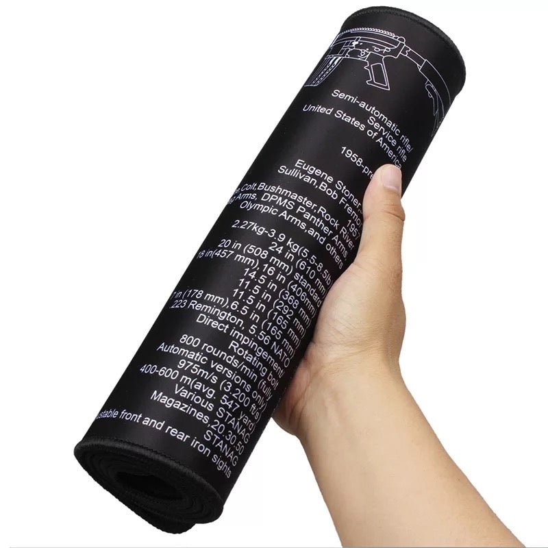 Large Gun Blueprint Mousepad – Home Phase