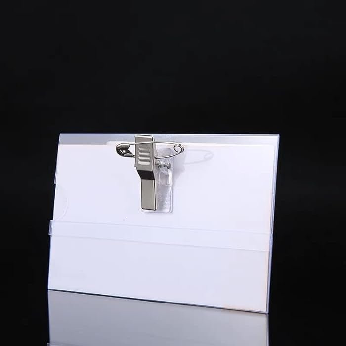 Name Tag With Clip & Pin – Style Phase Home