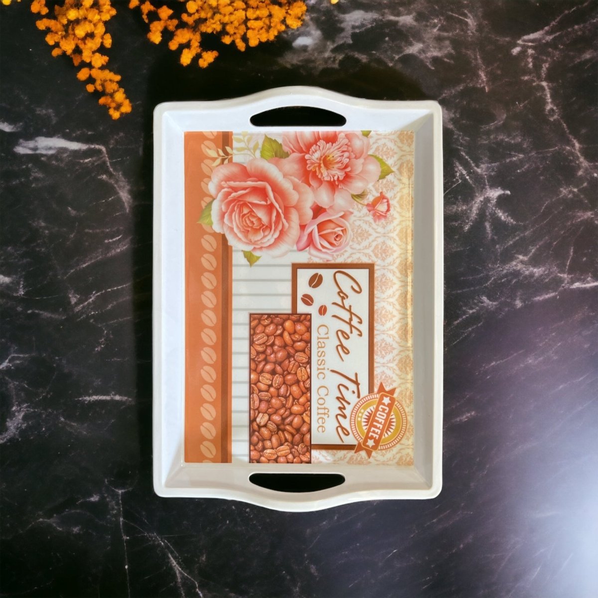 Rectangle Serving Tray With Handles - 37cm – Home Phase