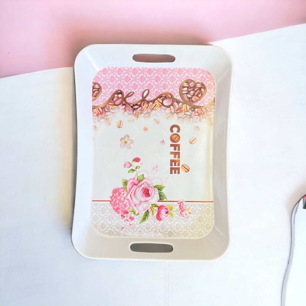 Rectangle Serving Tray With Handles - 42cm – Style Phase Home